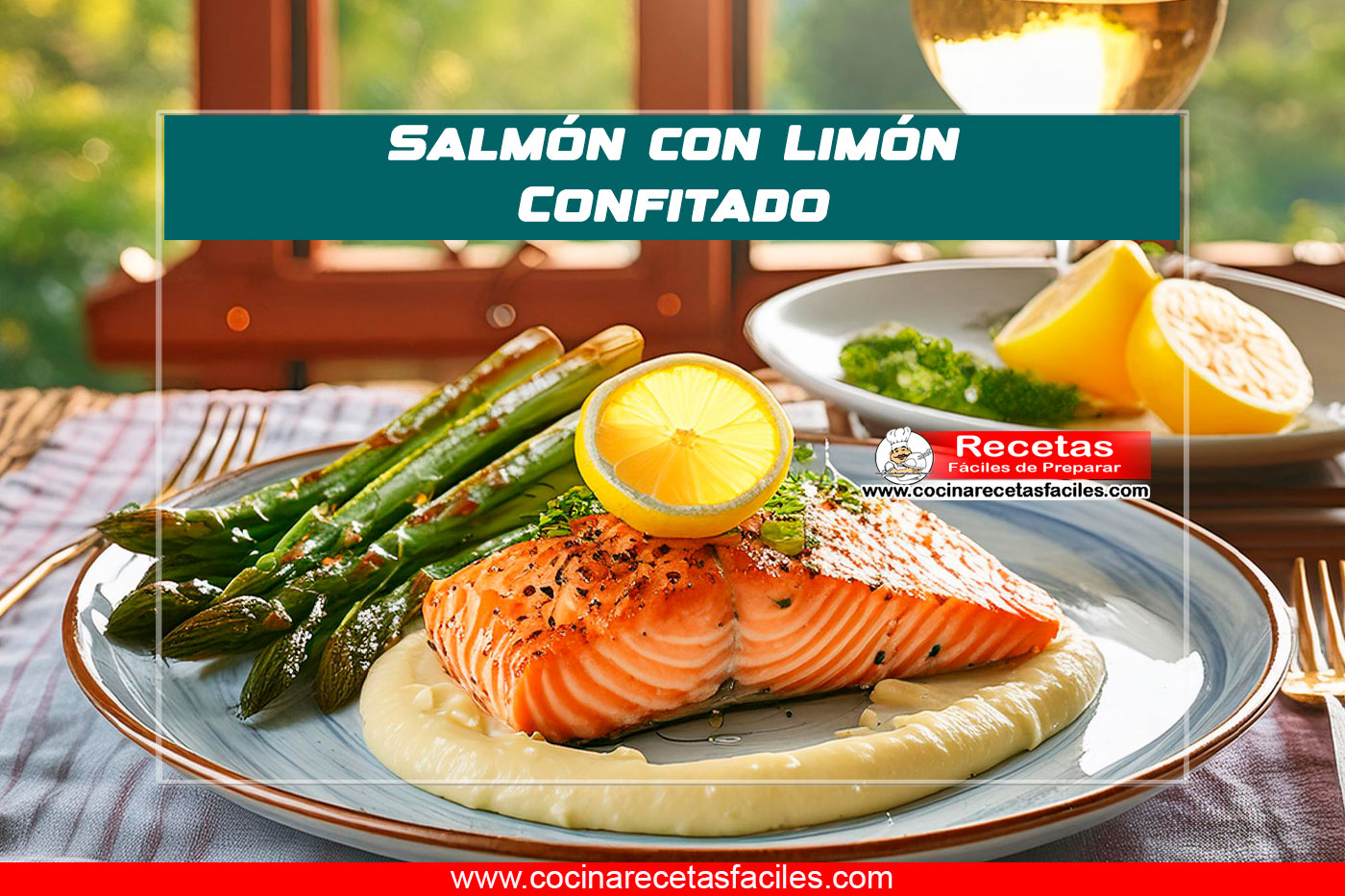 Salmón con Limón Confitado: Receta Sofisticada y Aromática