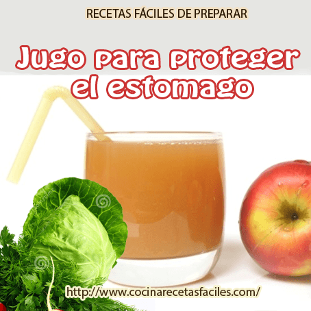 Jugo para proteger el estómago - Bebidas medicinales