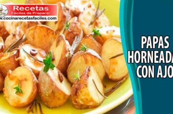 Gratinado de patatas con jamón y queso - Recetas fáciles de papas