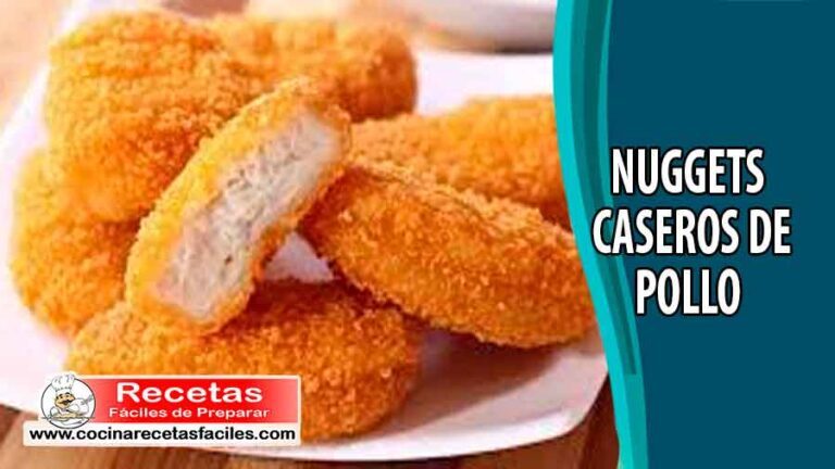 Nuggets caseros de pollo - Recetas fáciles de Pollo