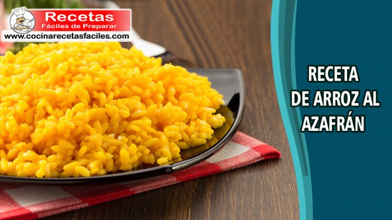 Receta de arroz al azafrán - cocinarecetasfaciles.com | Recetas fáciles ...