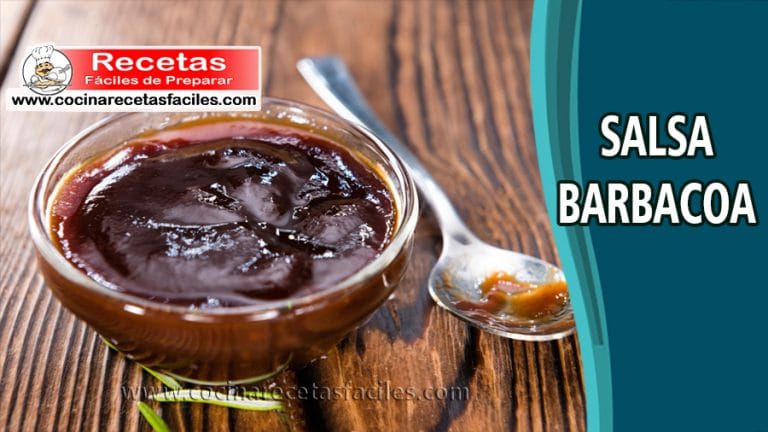 Salsa barbacoa casera - Recetas de salsas y ajíes