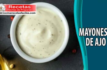 Receta de Salsa mayonesa - Recetas fáciles