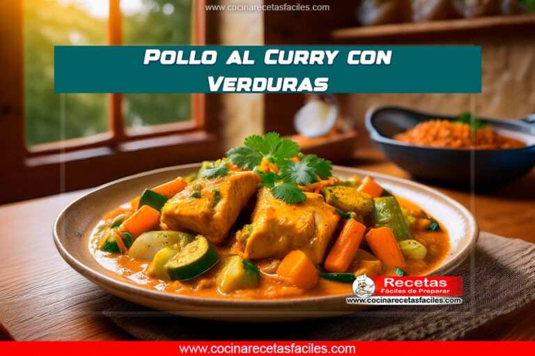 Pollo al Curry con Verduras: Receta fácil y saludable