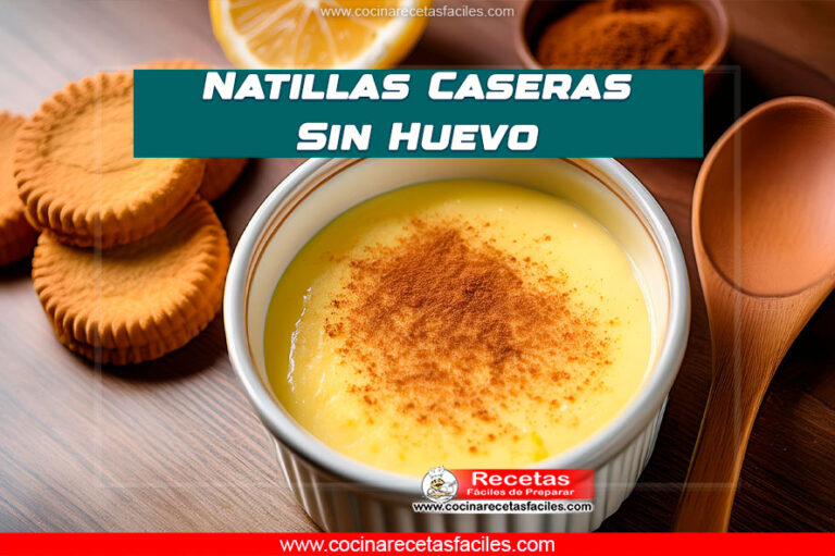 Natillas Caseras Sin Huevo: Suaves y Fáciles de Preparar