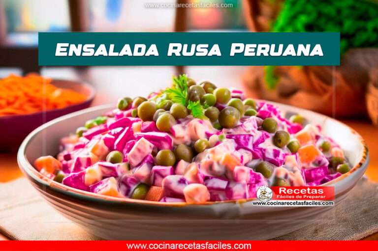 Ensalada Rusa Peruana - Un Placer Colorido de la Cocina Peruana