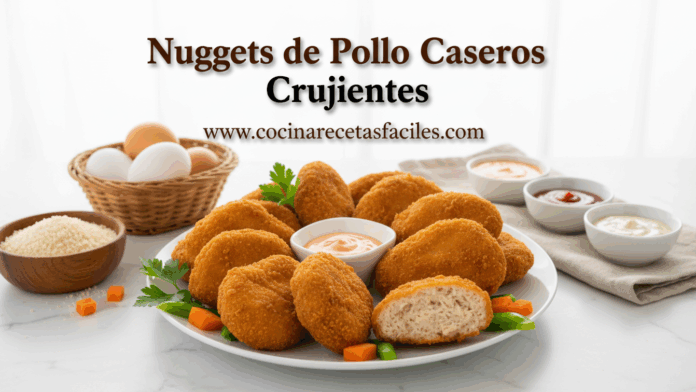Nuggets de pollo caseros - Vídeo recetas de pollo fáciles