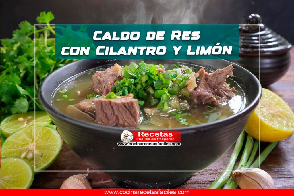 Caldo de Res con Papa y Chayote