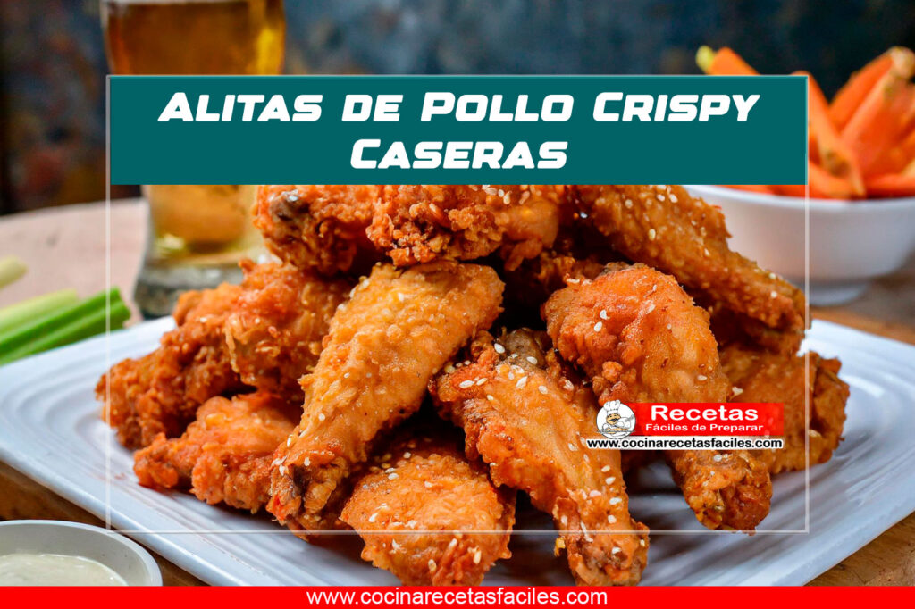 Alitas de Pollo Crispy Caseras