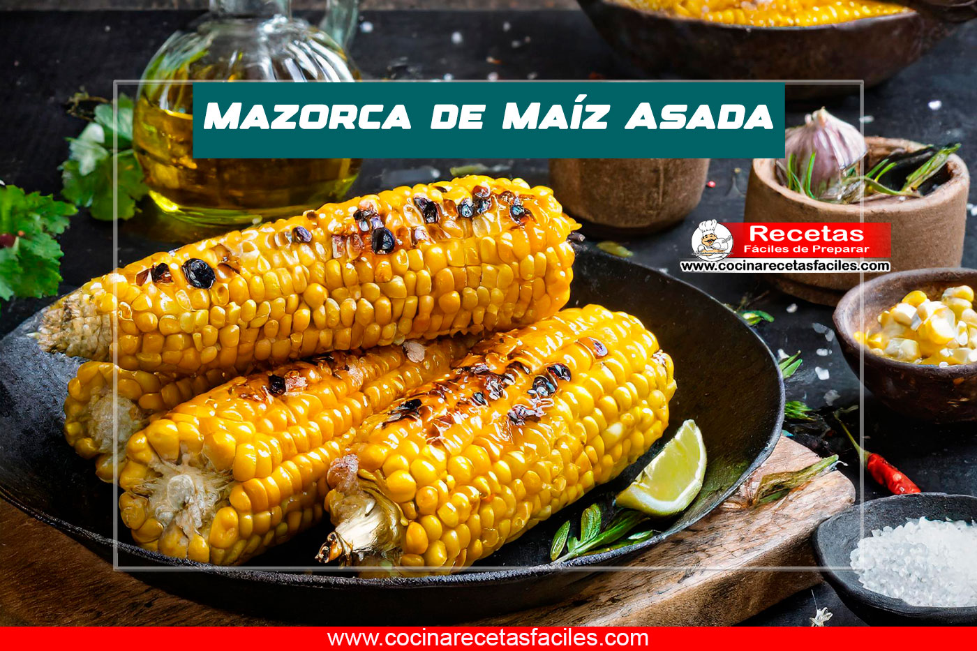 Mazorca de Maíz Asada