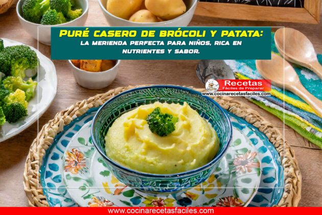 Puré de Brócoli y Patata