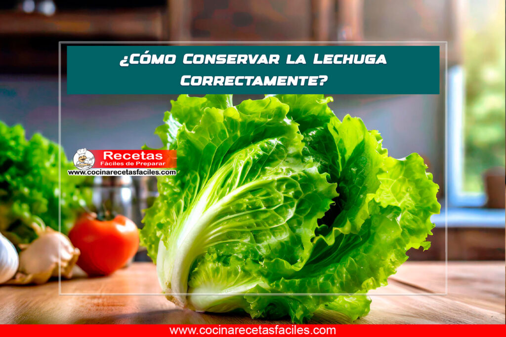 ¿Cómo Conservar la Lechuga Correctamente?