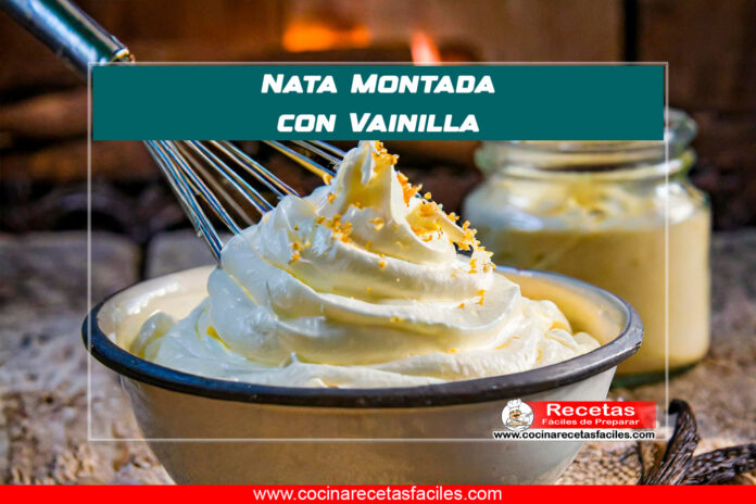 Nata Montada con Vainilla