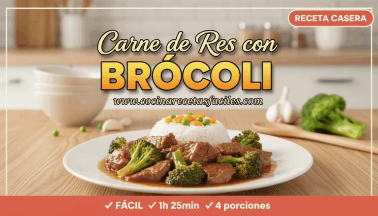 Carne de Res con Brócoli Tierna y Jugosa | Vídeo Receta Fácil