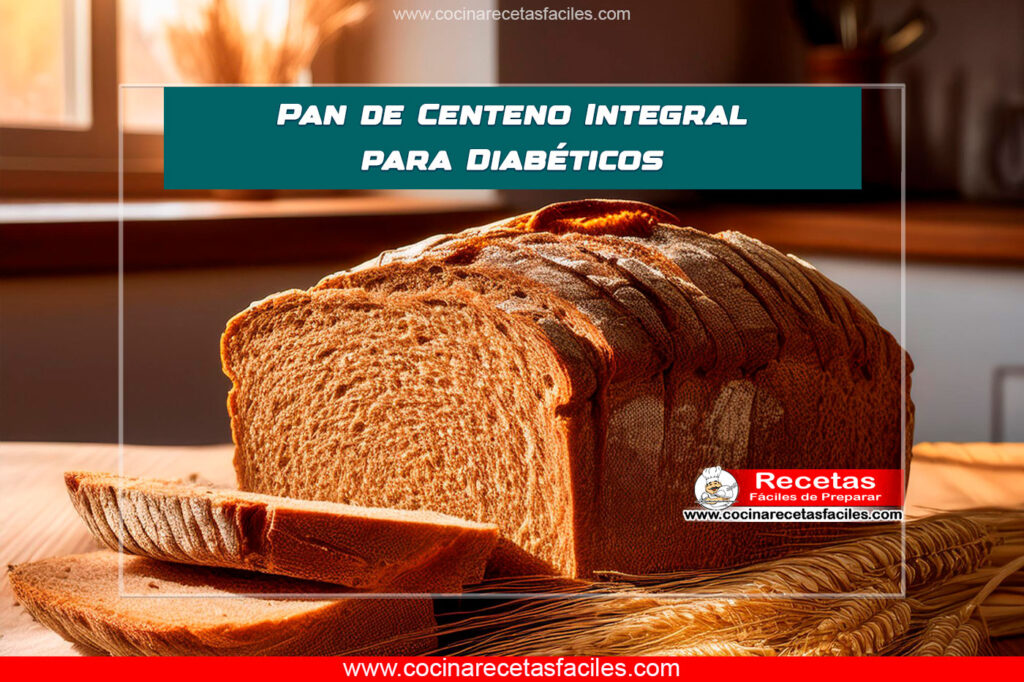 Pan de Centeno Integral para Diabéticos