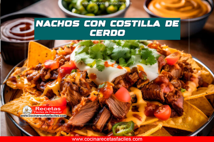 Nachos con Costilla de Cerdo