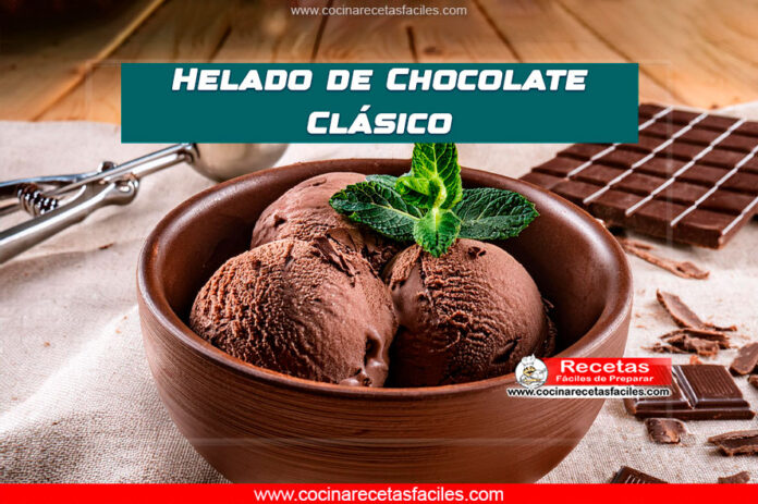 Helado de Chocolate Clásico: Receta Cremosa y Deliciosa