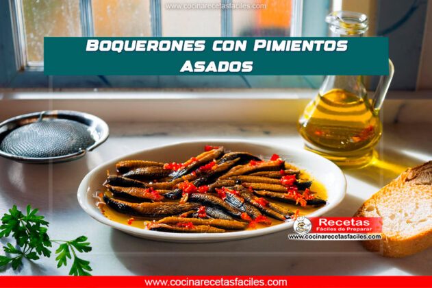 Boquerones con Pimientos Asados: Delicia Mediterránea