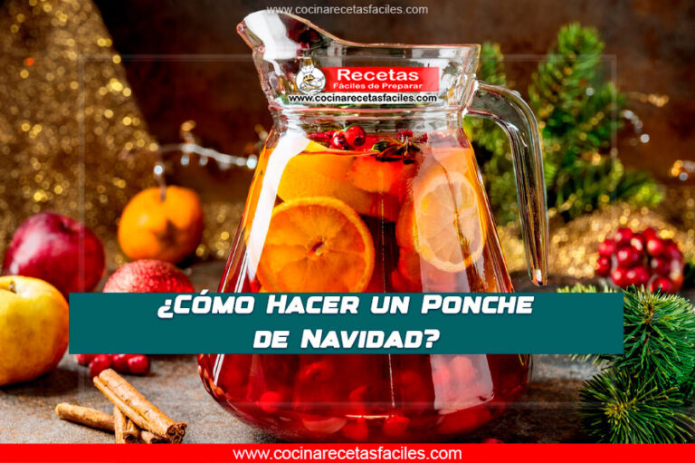 Cómo Hacer un Ponche de Navidad a la Antigua