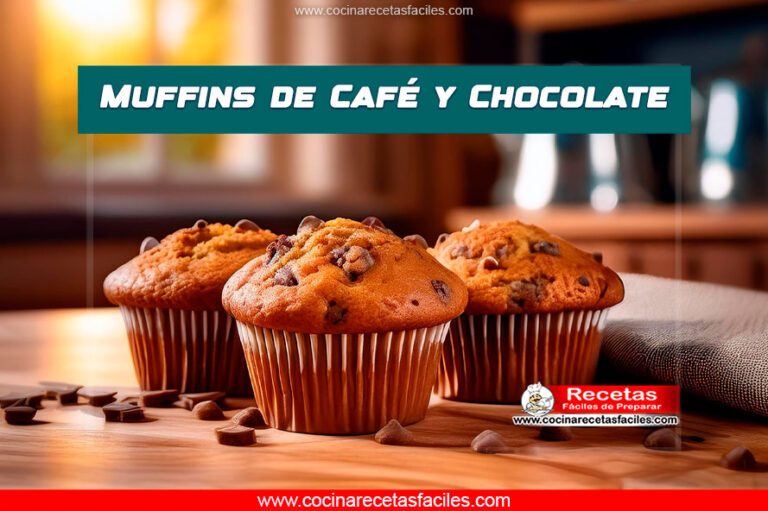 Muffins de Café y Chocolate: Deliciosos y Fáciles de Hacer