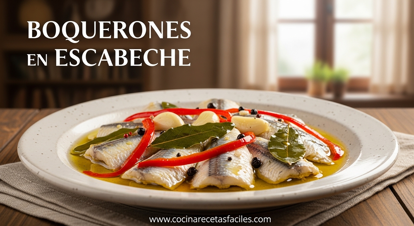 Boquerones en Escabeche: Receta Fácil y Deliciosa