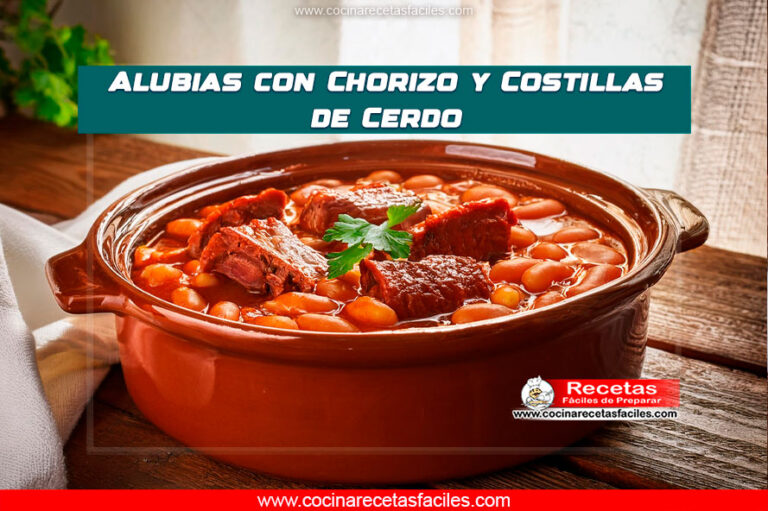 Alubias con Chorizo y Costillas de Cerdo