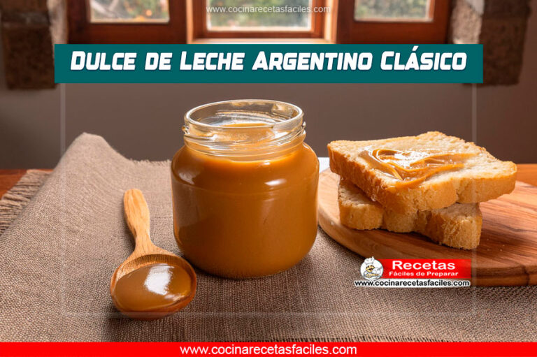 Dulce de Leche Argentino Clásico: Un Sabor Tradicional