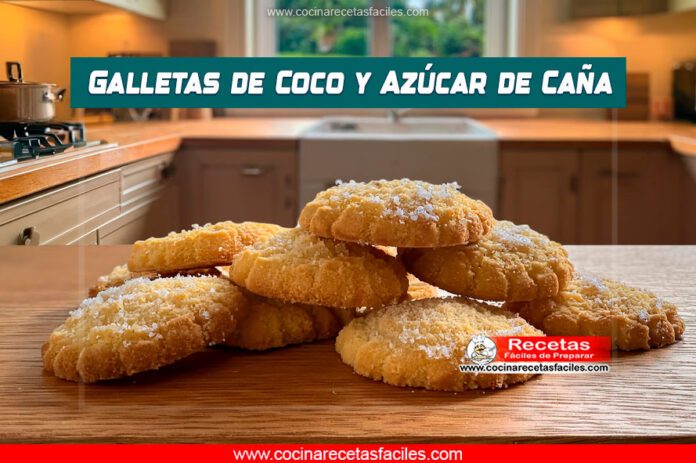 Galletas de Coco y Azúcar de Caña: Receta Deliciosa y Fácil