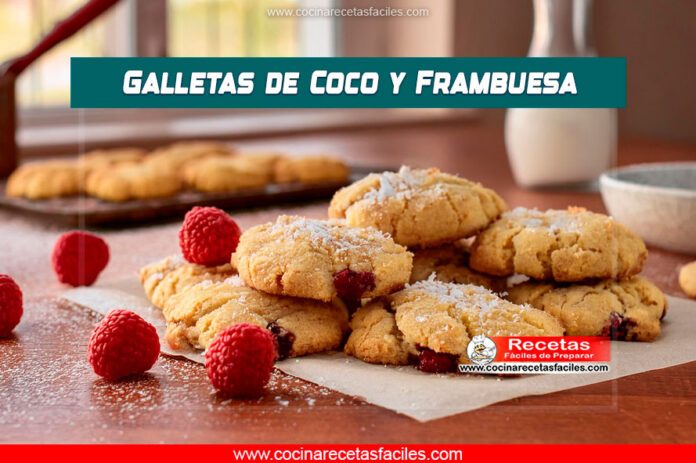 Galletas de Coco y Frambuesa: Receta Casera y Deliciosa