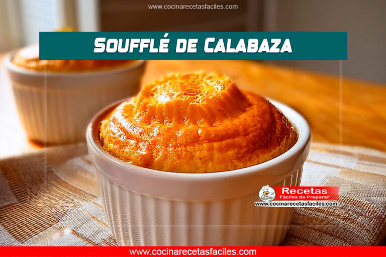 Delicioso Soufflé de Calabaza: Receta Fácil y Esponjosa