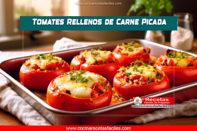 Tomates Rellenos de Carne Picada: Deliciosa Receta Casera