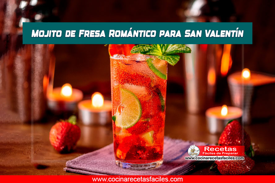 Mojito de Fresa: Refrescante y Romántico para San Valentín