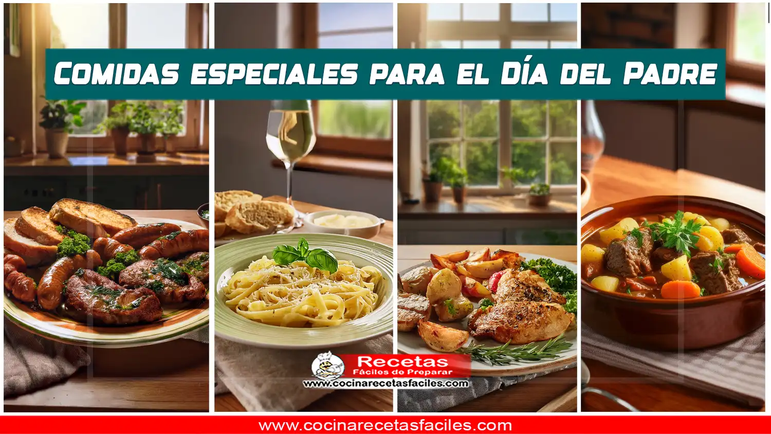 Comidas especiales para el Día del Padre 🔥 | Recetas Caseras