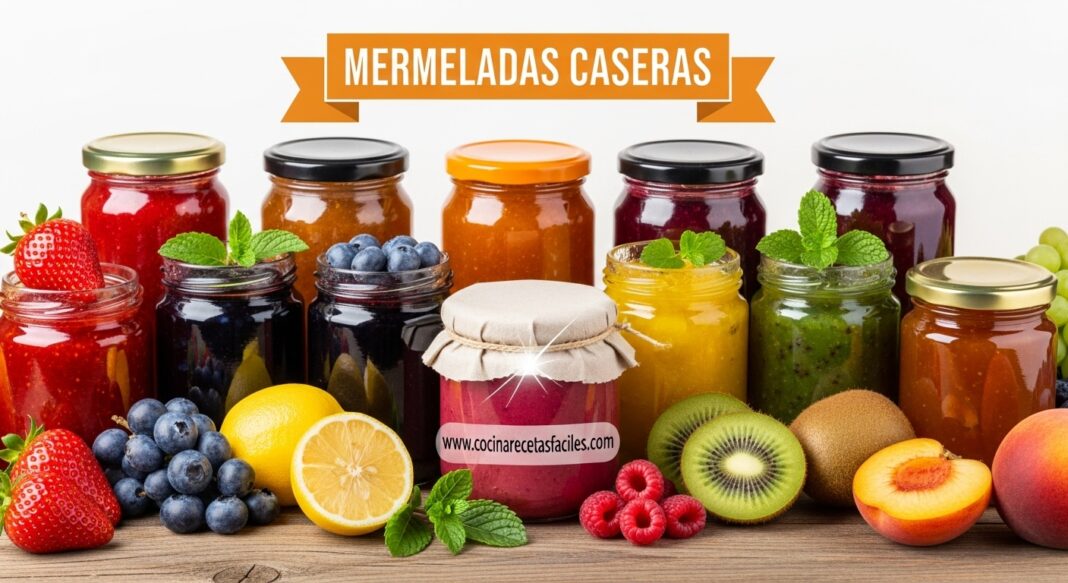 Mermeladas Caseras: +40 Recetas Fáciles y Artesanales