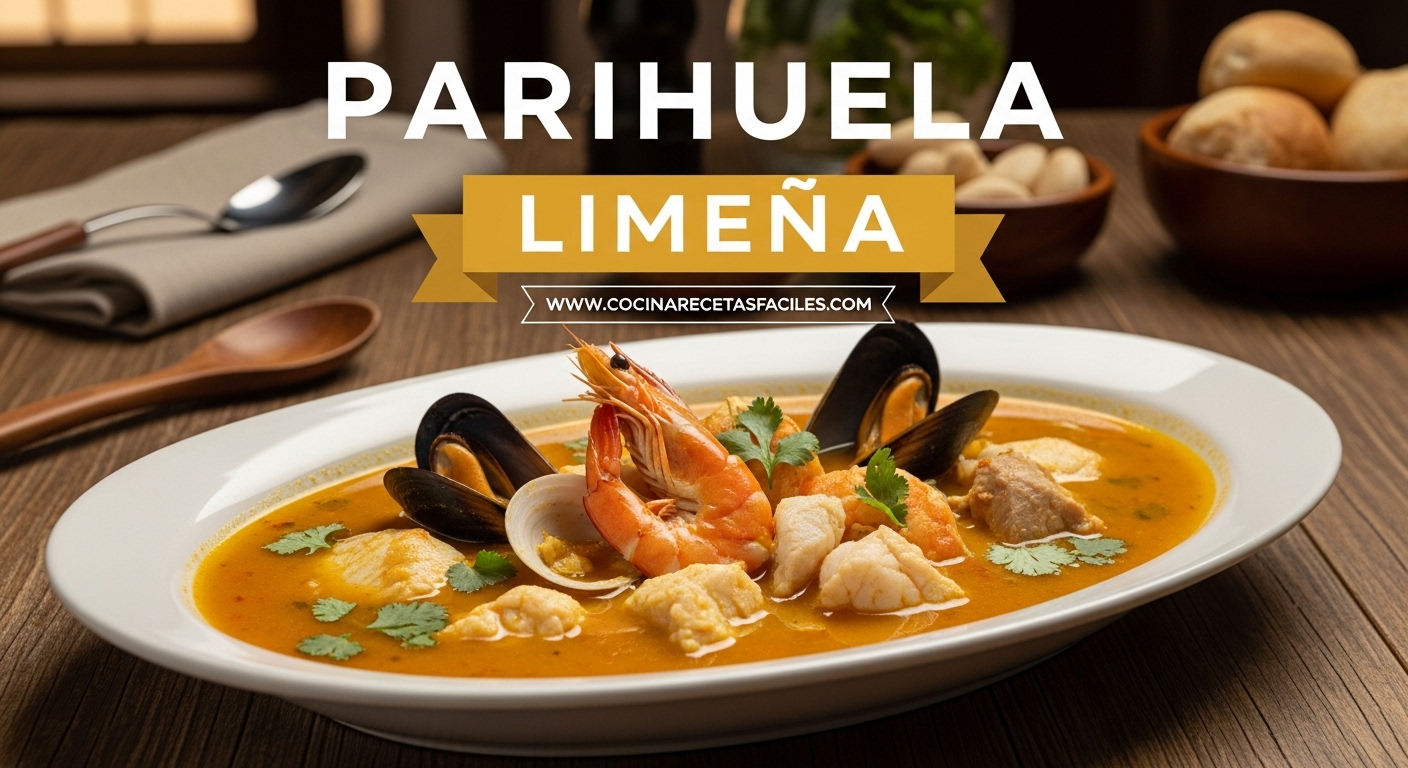 Parihuela Limeña: Receta Auténtica Marina Peruana