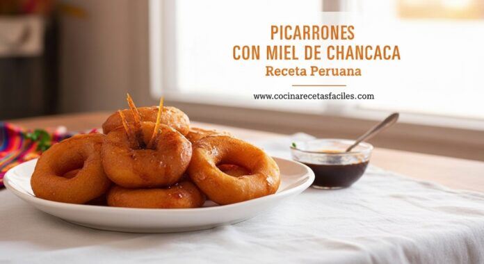 Picarones Con Miel De Chancaca | Receta Peruana Fácil