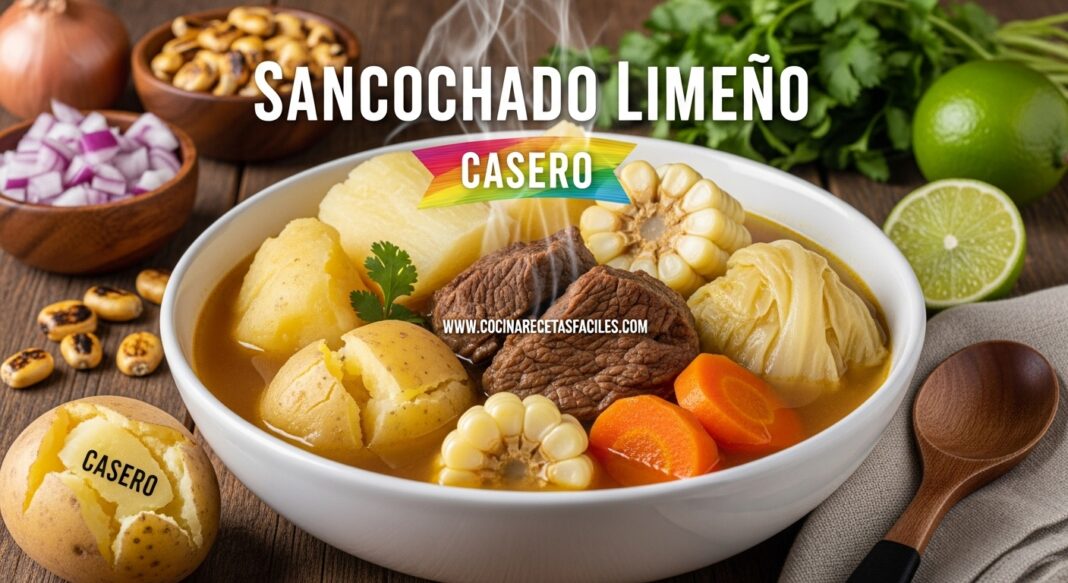 Sancochado Limeño Auténtico: Receta Peruana Fácil y Nutritiva