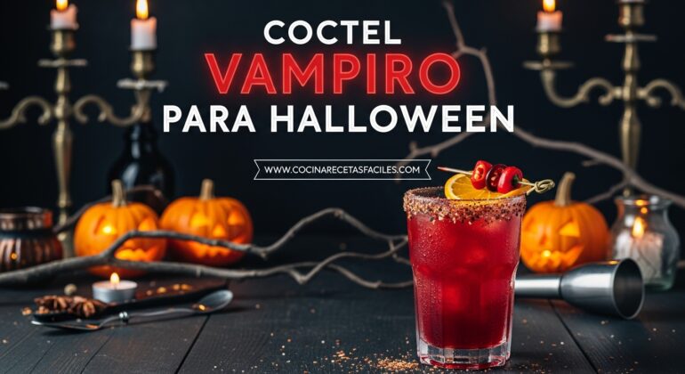 Cóctel Vampiro para Halloween - Bebida para Adultos