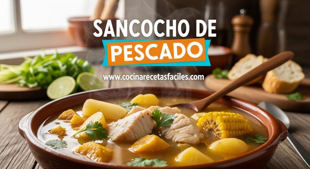 Sancocho de Pescado Colombiano Fácil | Receta en 60 Min