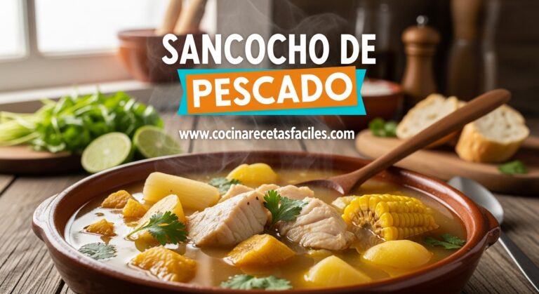 Sancocho de Pescado Colombiano Fácil | Receta en 60 Min