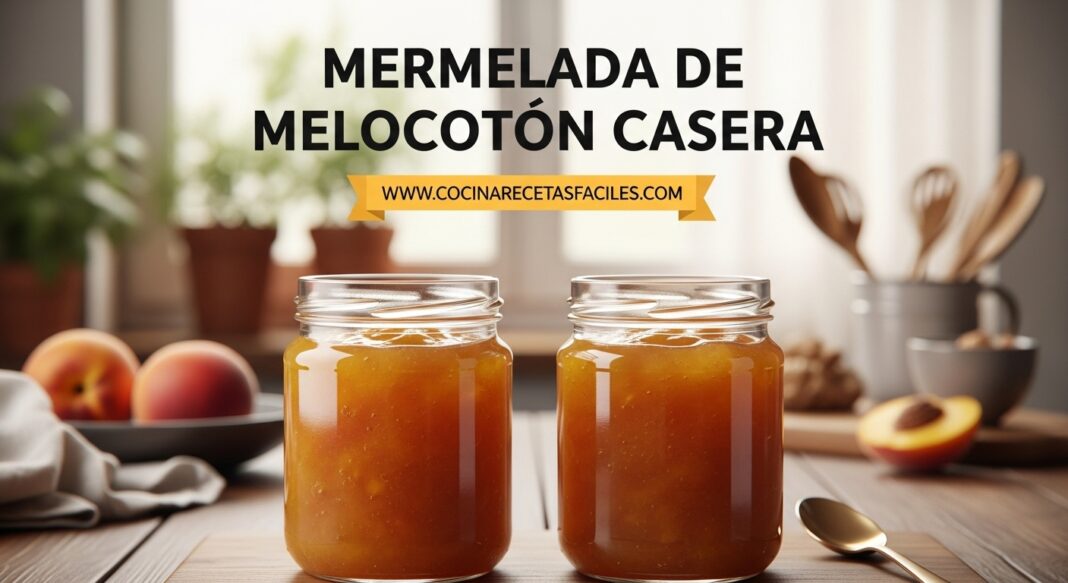 Mermelada de Melocotón Casera: Receta Fácil Paso a Paso