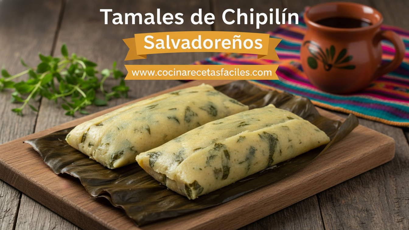 Tamales de Chipilín Salvadoreños - Receta Fácil y Auténtica