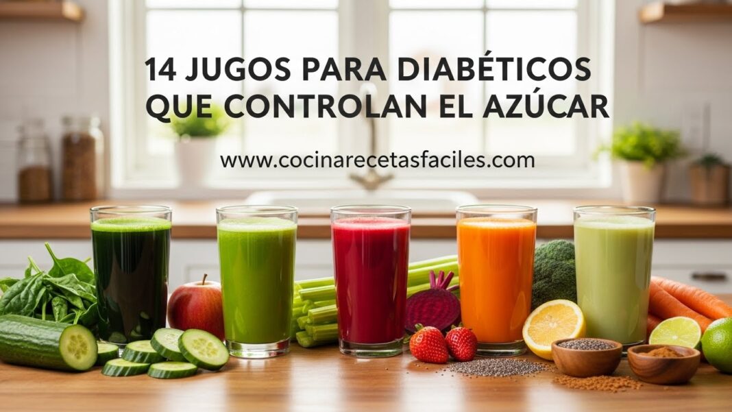 14 Jugos para Diabéticos que Controlan el Azúcar Naturalmente