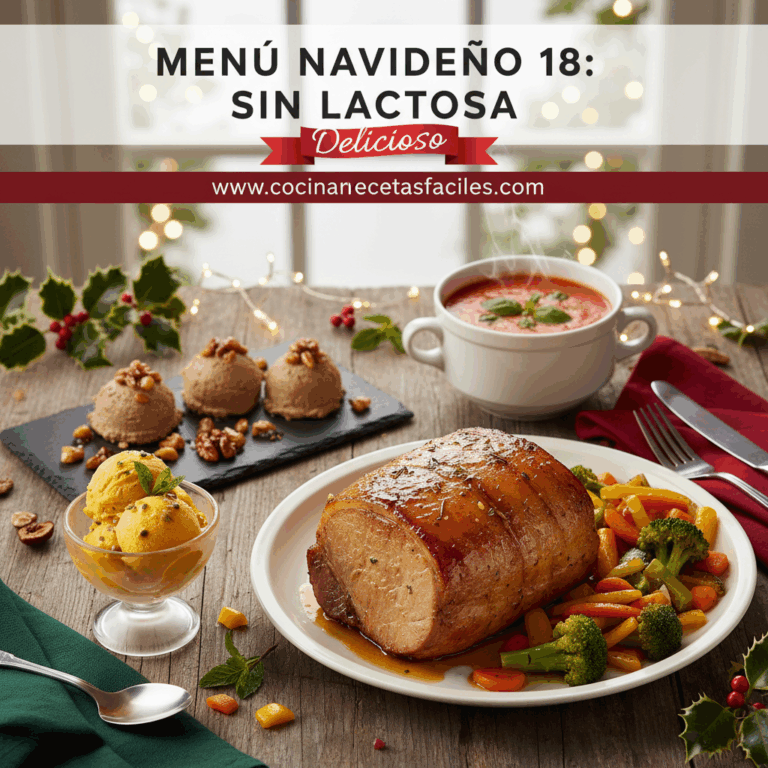 25 Menús Navideños Completos para Tu Cena de Nochebuena