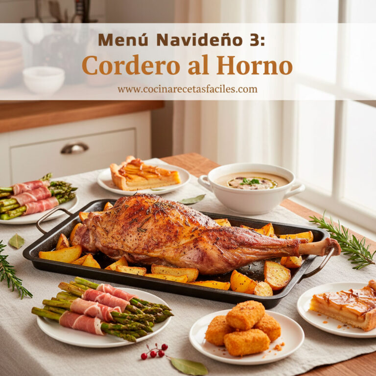 25 Menús Navideños Completos para Tu Cena de Nochebuena