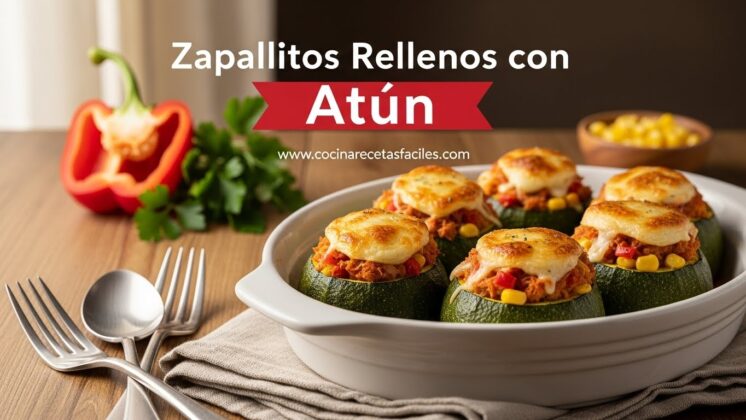 Zapallitos Rellenos con Atún - Receta Fácil y Saludable